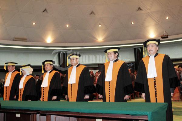 6 Hakim Agung Baru, Foto 2 #8567 - TribunNews.com
