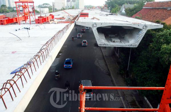 Pembangunan Jembatan Layang Antarsari, Foto 1 #10617 - TribunNews.com