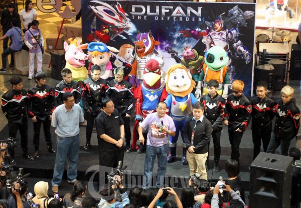 Peluncuran Film Animasi Dufan The Defender, Foto 2 #23872 - TribunNews.com