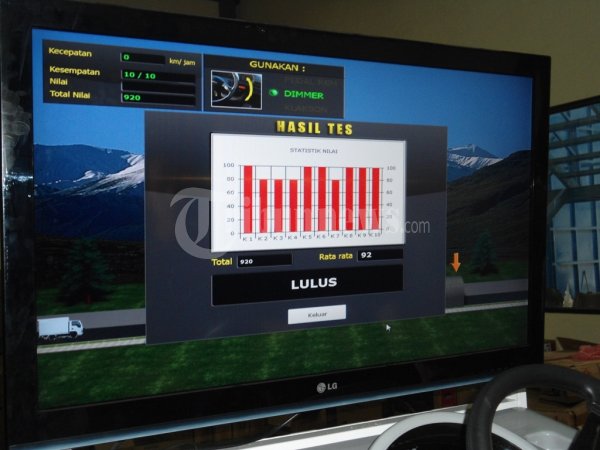 Simulator Uji SIM di Pabrik PT CMMA di Narogong, Foto 12 #148971 ...