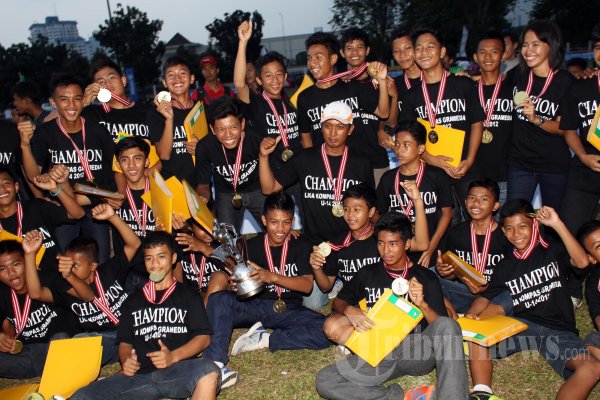 SSB Kabo Mania Juara Liga Kompas Gramedia, Foto 3 #227321 - TribunNews.com