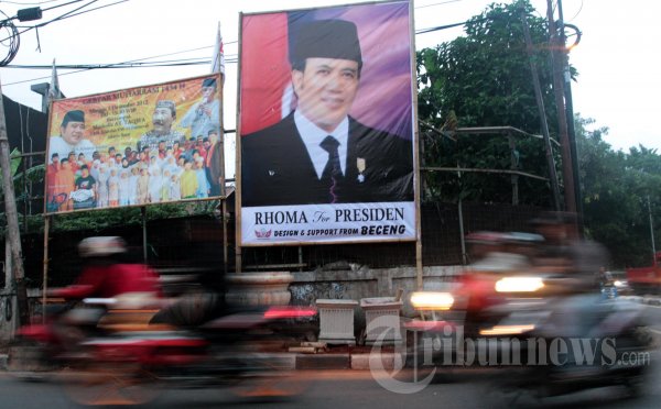 Poster Presiden Rhoma Irama, Foto 6 #290312 - TribunNews.com