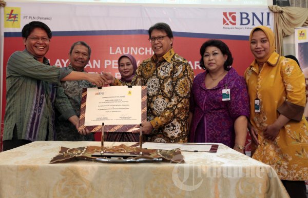 Kerjasama BNI & PLN, Foto 1 #313691 - TribunNews.com