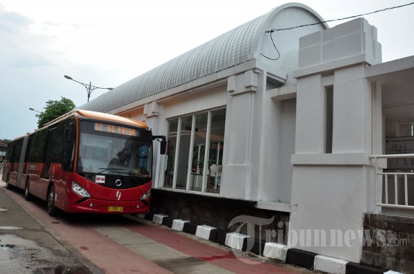 Transjakarta Koridor XII Resmi Beroperasi, Foto 1 #403581 - TribunNews.com