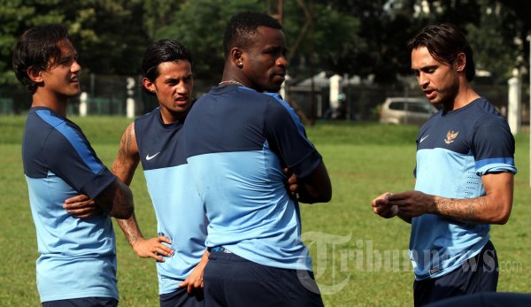 Latihan Pra Piala Asia, Foto 6 #470492 - TribunNews.com