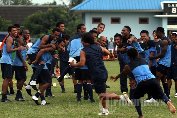 Latihan Timnas Pra Piala Asia 2015, Foto 5 #477281 - TribunNews.com