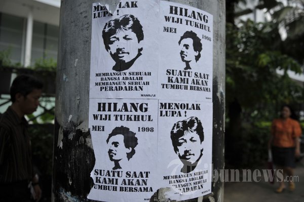 Poster Munir dan Wiji Thukul, Foto 4 #483862 - TribunNews.com