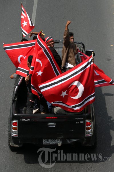 Konvoi Bendera Aceh, Foto 5 #497451 - TribunNews.com