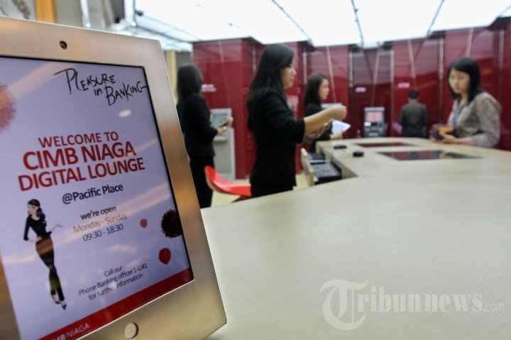 CIMB Niaga Luncurkan Digital Lounge, Foto 11 #548232 - TribunNews.com
