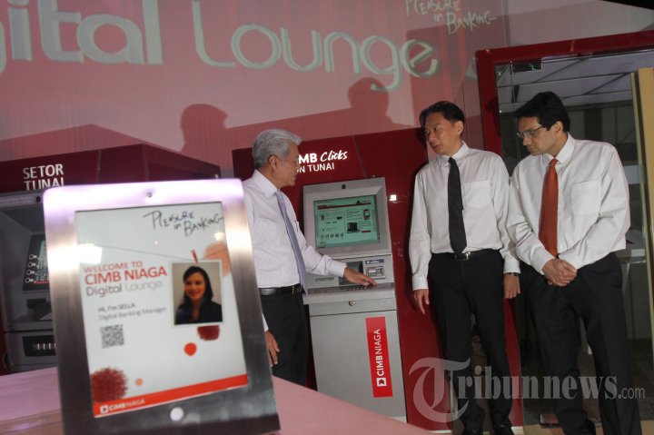 CIMB Niaga Luncurkan Digital Lounge, Foto 3 #548132 - TribunNews.com