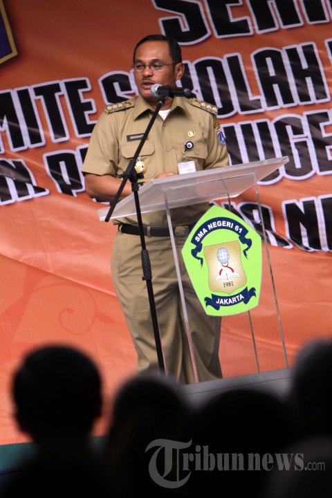 Gedung SMAN 61 Jakarta Diresmikan, Foto 3 #632751 - TribunNews.com