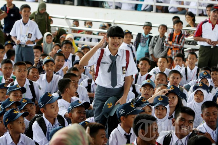 MOS Bersama Siswa Baru SMP dan SMA Se-Makassar, Foto 5 #687121 ...