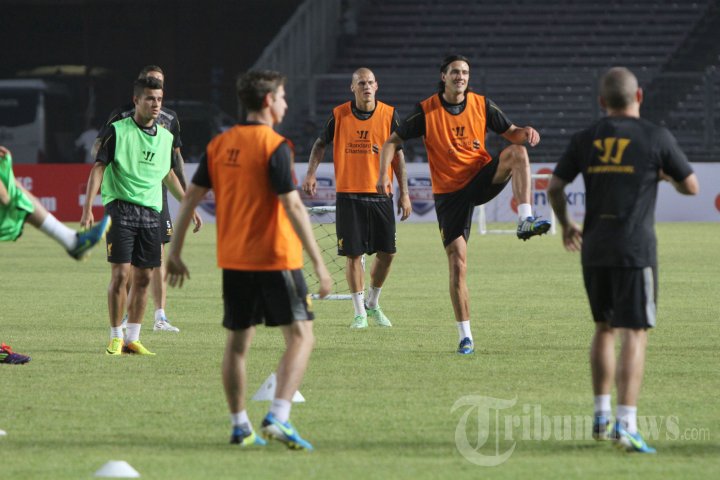 Latihan Tim Liverpool, Foto 8 #693501 - TribunNews.com