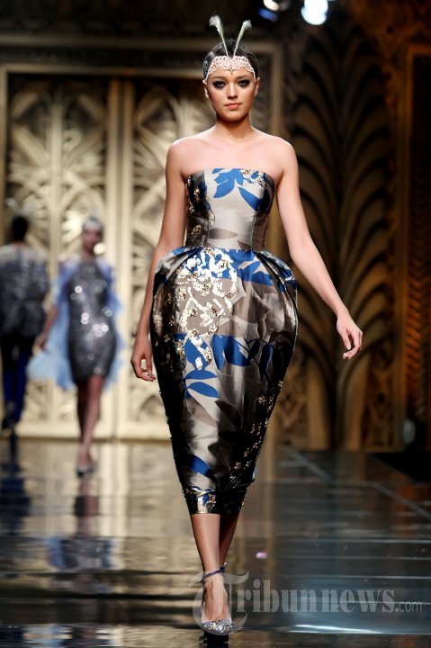Fashion Show Karya Sebastian Gunawan, Foto 6 #768401 - TribunNews.com