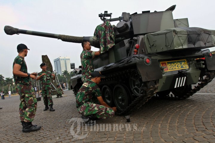 Persiapan Pameran Alat Tempur TNI AD, Foto 5 #816712 - TribunNews.com