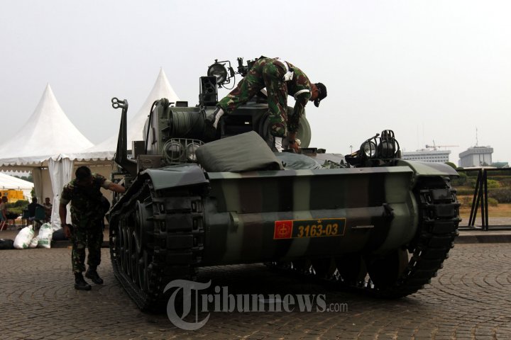 Persiapan Pameran Alat Tempur TNI AD, Foto 4 #816702 - TribunNews.com