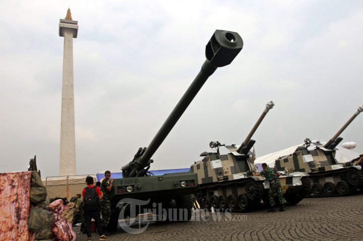 Persiapan Pameran Alat Tempur TNI AD, Foto 11 #816772 - TribunNews.com