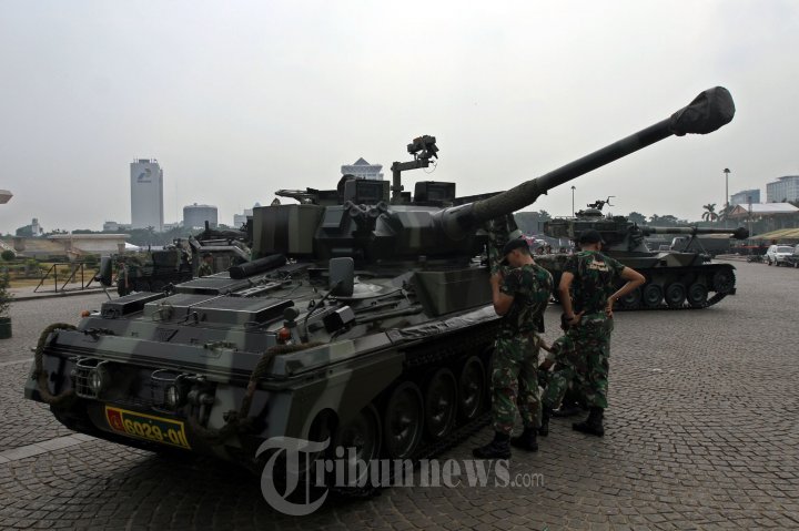 Persiapan Pameran Alat Tempur TNI AD, Foto 2 #816682 - TribunNews.com