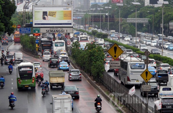 Pintu Tol Semanggi I akan Uji Coba Ditutup, Foto 1 #929252 - TribunNews.com