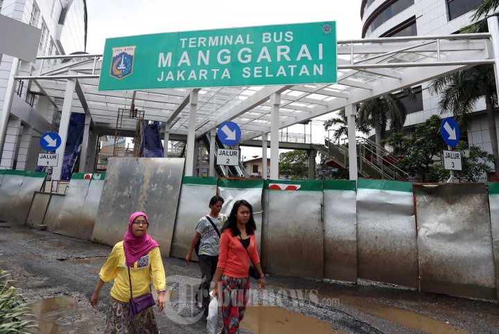 Pembangunan Terminal Manggarai Jakarta, Foto 1 #989021 - TribunNews.com