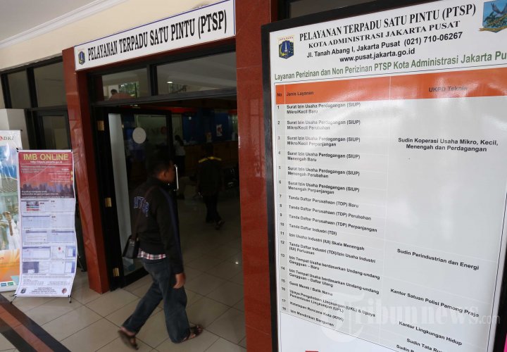 Pelayanan Terpadu Satu Pintu di Kantor Wali Kota Jakarta Pusat, Foto 6 ...