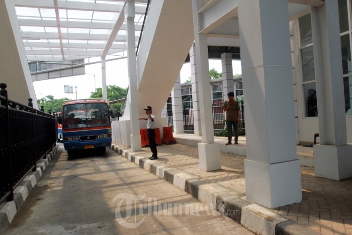 Terminal Bus Manggarai di Uji Coba, Foto 1 #1049181 - TribunNews.com
