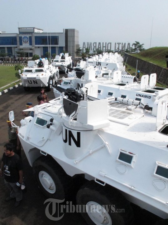 Serah Terima Panser Anoa Bikinan Pindad, Foto 4 #1066501 - TribunNews.com