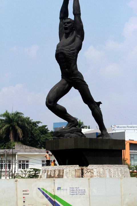 Patung Api Irian Barat Dilalui Proyek MRT, Foto 2 #1180241 - TribunNews.com