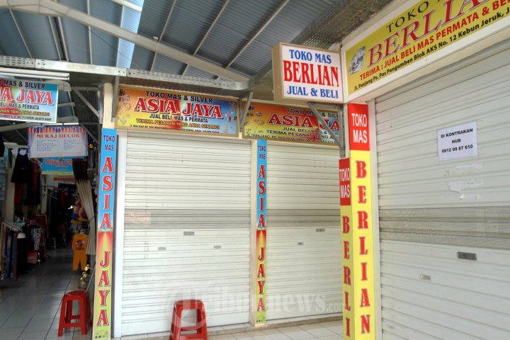 Pasar Pos Pengumben Sepi Pengunjung, Foto 3 #1180291 - TribunNews.com