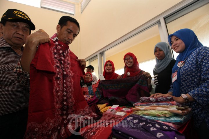 Capres Jokowi Kampanye di Palembang, Foto 8 #1223531 - TribunNews.com