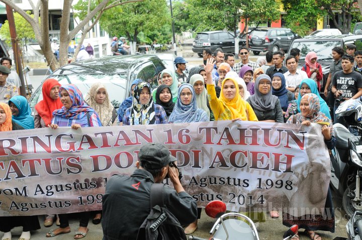 Peringatan 16 Tahun DOM Aceh, Foto 2 #1268681 - TribunNews.com