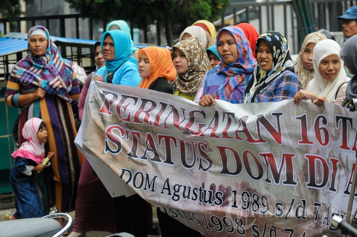 Peringatan 16 Tahun DOM Aceh, Foto 3 #1268691 - TribunNews.com