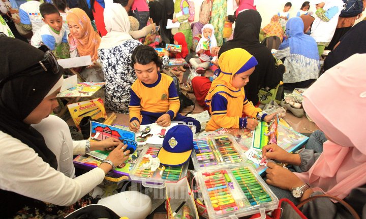 5.000 Peserta Ikuti Lomba Mewarnai Pop Up dengan Pascola, Foto 2 ...