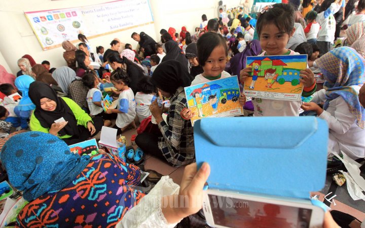 5.000 Peserta Ikuti Lomba Mewarnai Pop Up dengan Pascola, Foto 4 ...