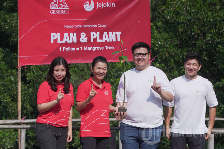 Generali Indonesia Gandeng Jejakin Perluas Penanaman Mangrove , Foto 3 ...