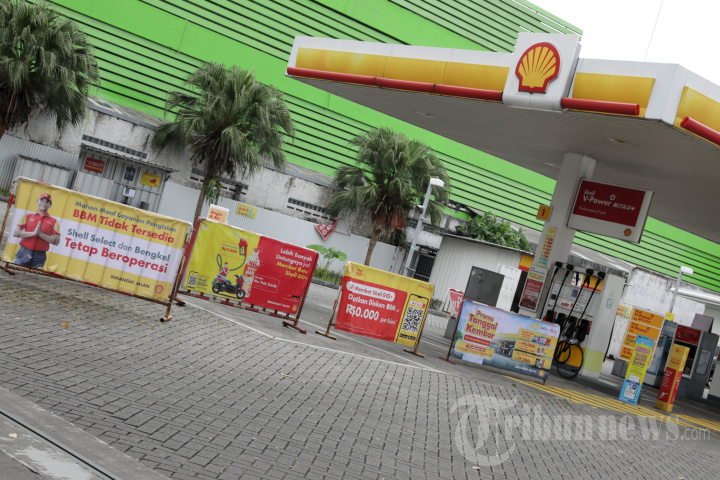 Kelangkaan Stok BBM di SPBU Shell, Foto 4 #2014188 - TribunNews.com
