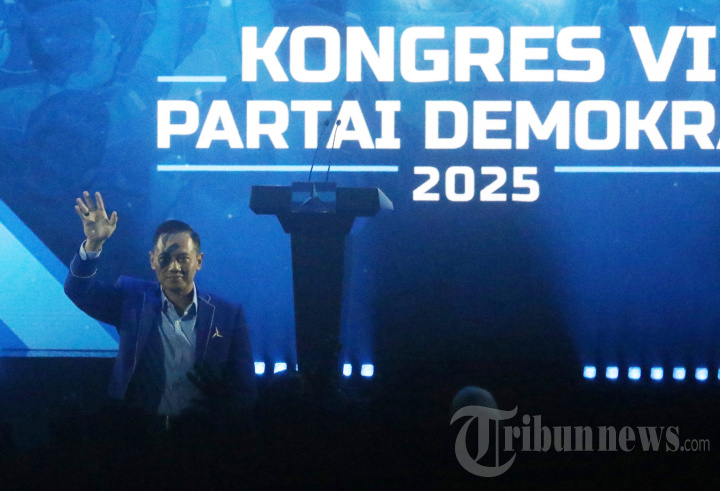 Kongres VI Partai Demokrat 2025, Foto 6 #2015509 - TribunNews.com