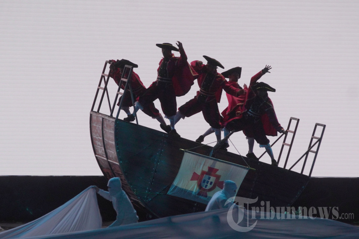 Malam Puncak Perayaan HUT ke-498 Jakarta, Foto 3 #2021324 - TribunNews.com