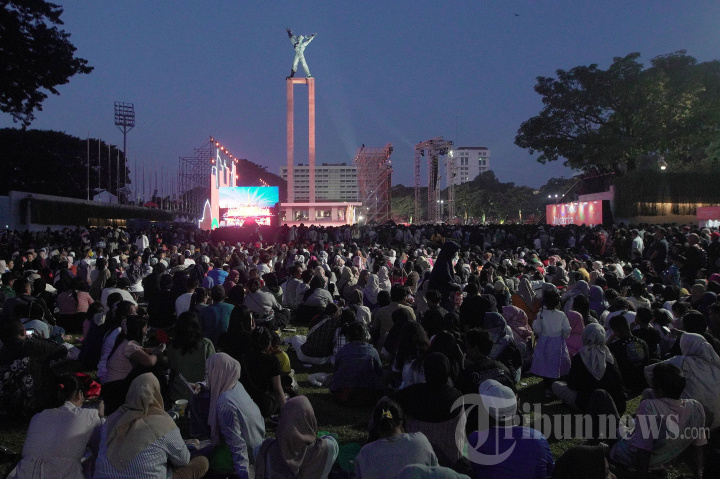 Malam Puncak Perayaan HUT ke-498 Jakarta, Foto 7 #2021328 - TribunNews.com