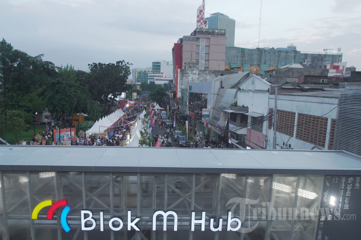 Melihat Kawasan Blok M Hub, Foto 2 #2019743 - TribunNews.com