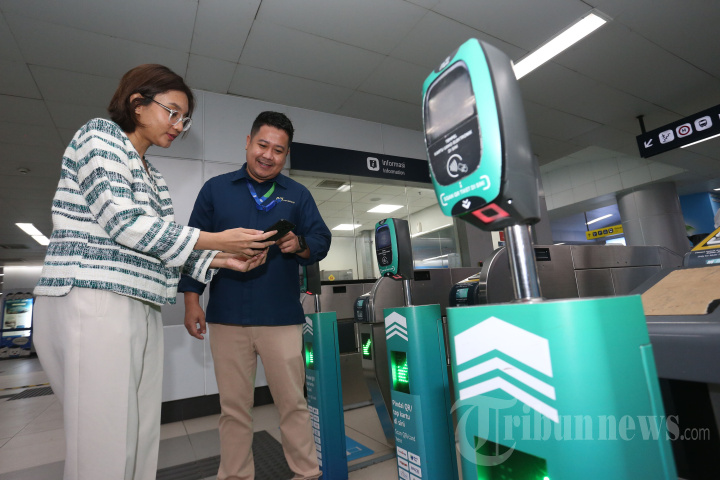 Metode Pembayaran Paylater Pertama untuk MRT Jakarta, Foto 1 #2007469 - TribunNews.com