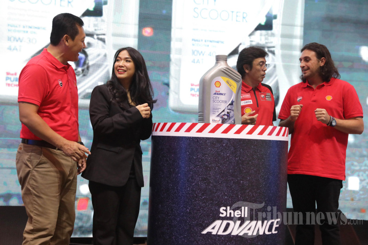 Peluncuran Shell Advance City Scooter, Foto 2 #2021086 - TribunNews.com