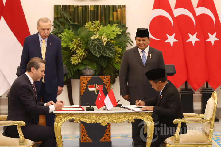 Perjanjian Kerjasama Indonesia dan Turki , Foto 1 #2014806 - TribunNews.com