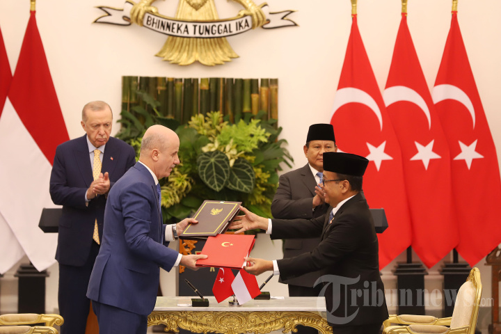 Perjanjian Kerjasama Indonesia dan Turki , Foto 3 #2014808 - TribunNews.com