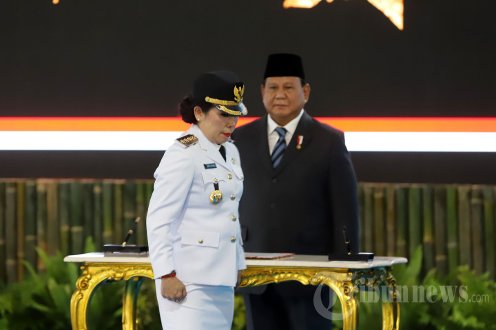 Prabowo Resmi Lantik 961 Kepala Daerah Terpilih, Foto 8 #2015245 - TribunNews.com