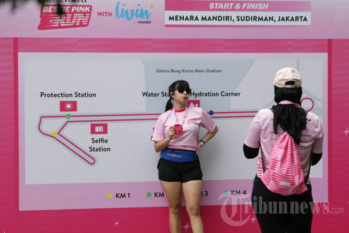 SociollaBestie Pink Run 2025, Foto 5 #2015434 - TribunNews.com