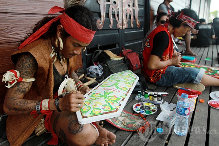 Ajang Lomba di Pekan Gawai Dayak, Foto 11 #1703405 - TribunNews.com
