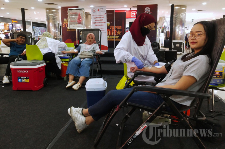 Aksi Nyata Donor Darah di Mal BIP Dalam Rangka HUT ke-78 RI, Foto 1 #1975042 - TribunNews.com