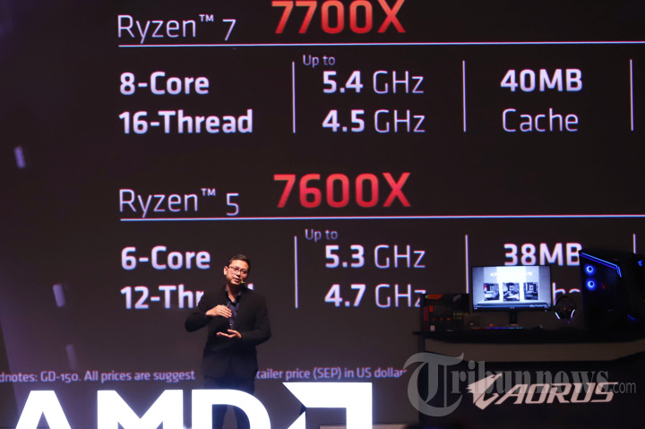 AMD Luncurkan Prosesor Ryzen 7000 Series Desktop, Foto 4 #1939890 - TribunNews.com