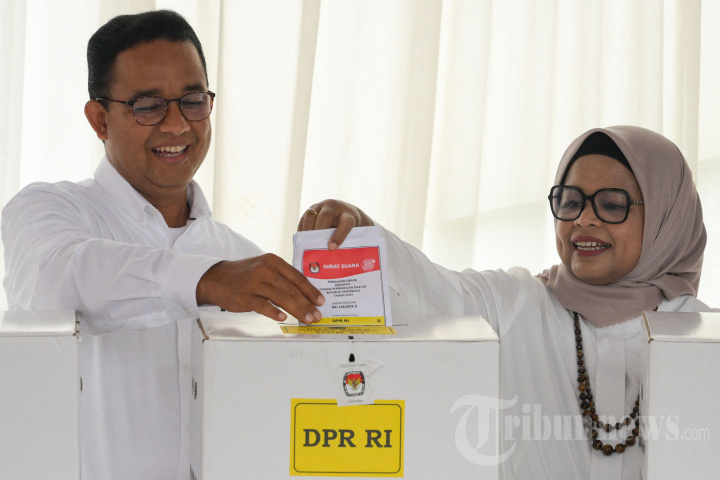 Anies Baswedan Gunakan Hak Pilih pada Pemilu 2024, Foto 1 #1990553 - TribunNews.com